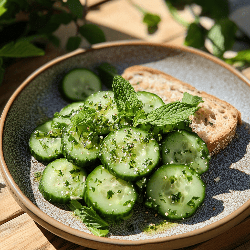 Salade de concombre minceur : fraîcheur rapide et légère au quotidien