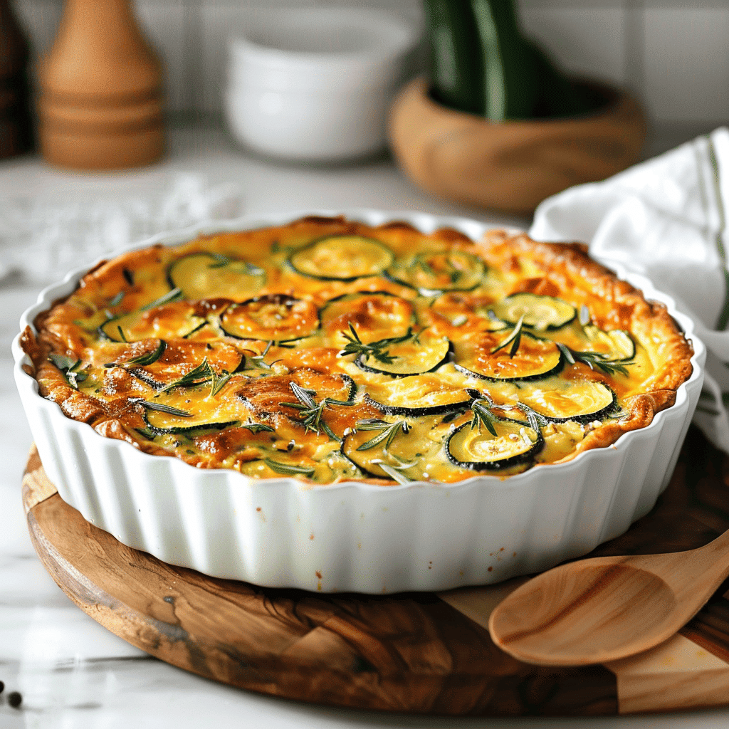 Recette Quiche Courgette Sans Pâte : Légère, Rapide et Gourmande