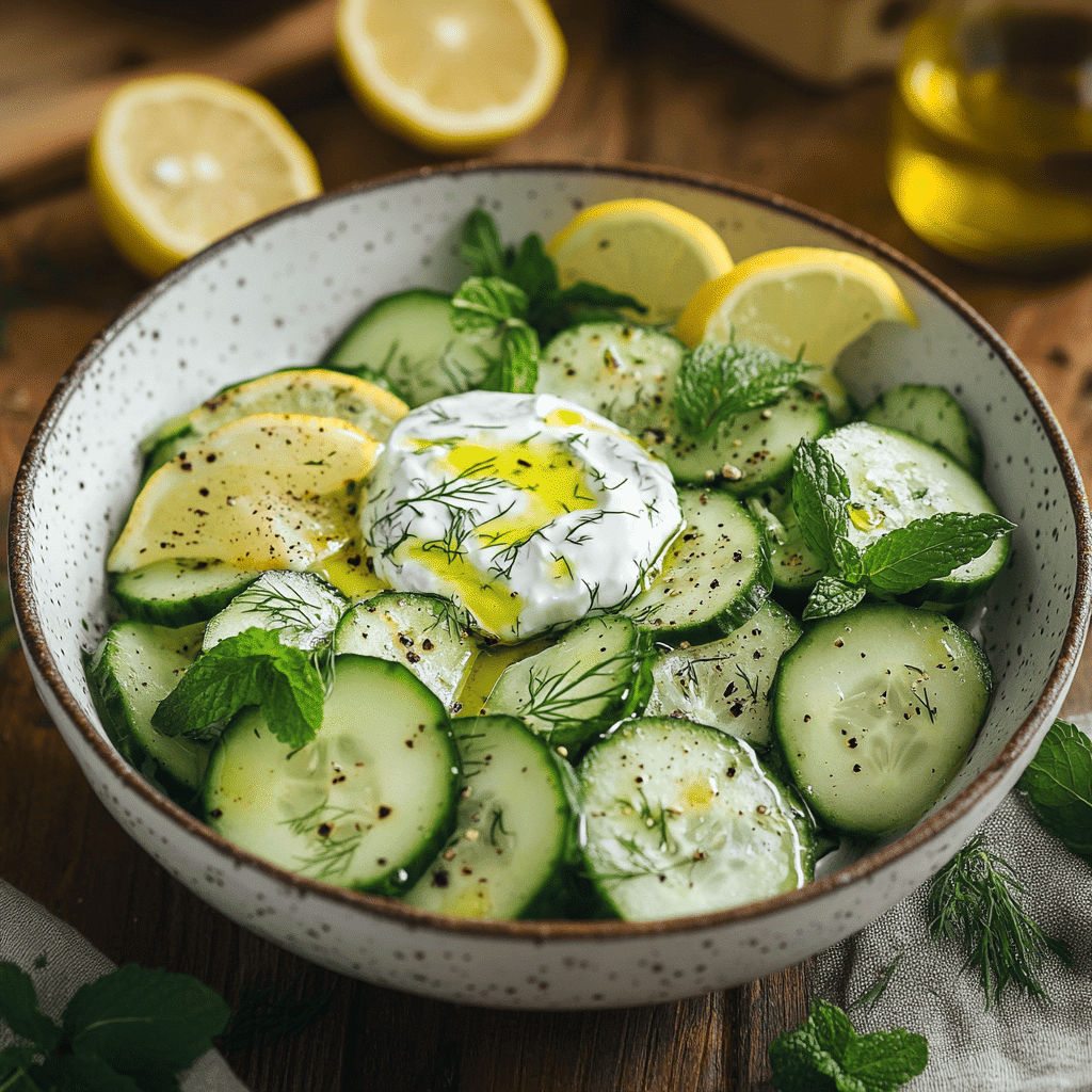 Salade de concombre minceur : fraîcheur rapide et légère au quotidien