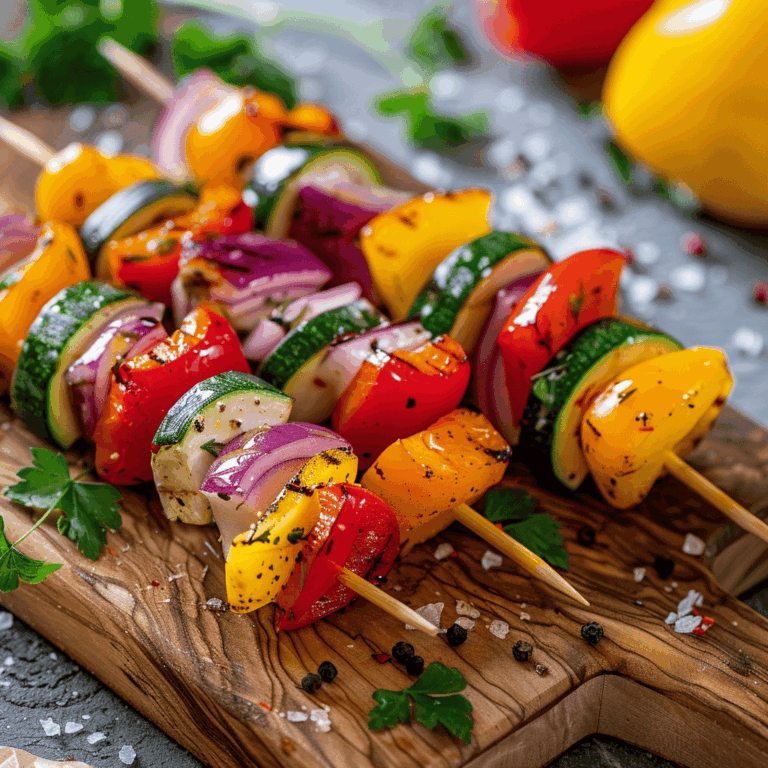 Brochette de Légumes pour Barbecue : Idées & Marinades