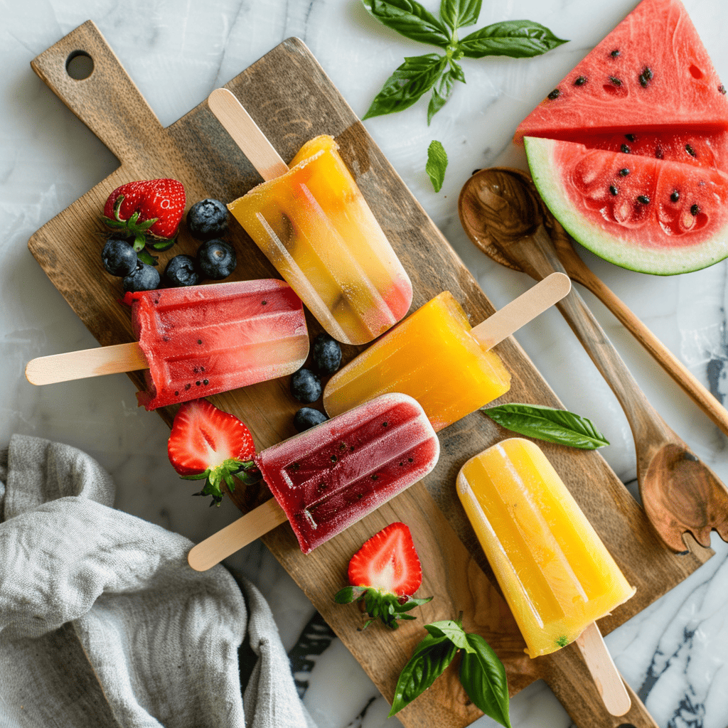 5 Glaces à l’Eau Healthy Maison pour un Été Ultra Frais