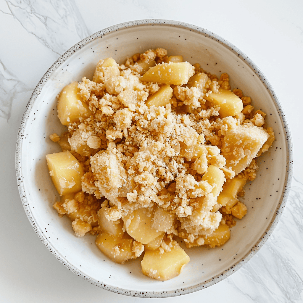 Crumble pomme irrésistible : 2 recettes pour un dessert parfait