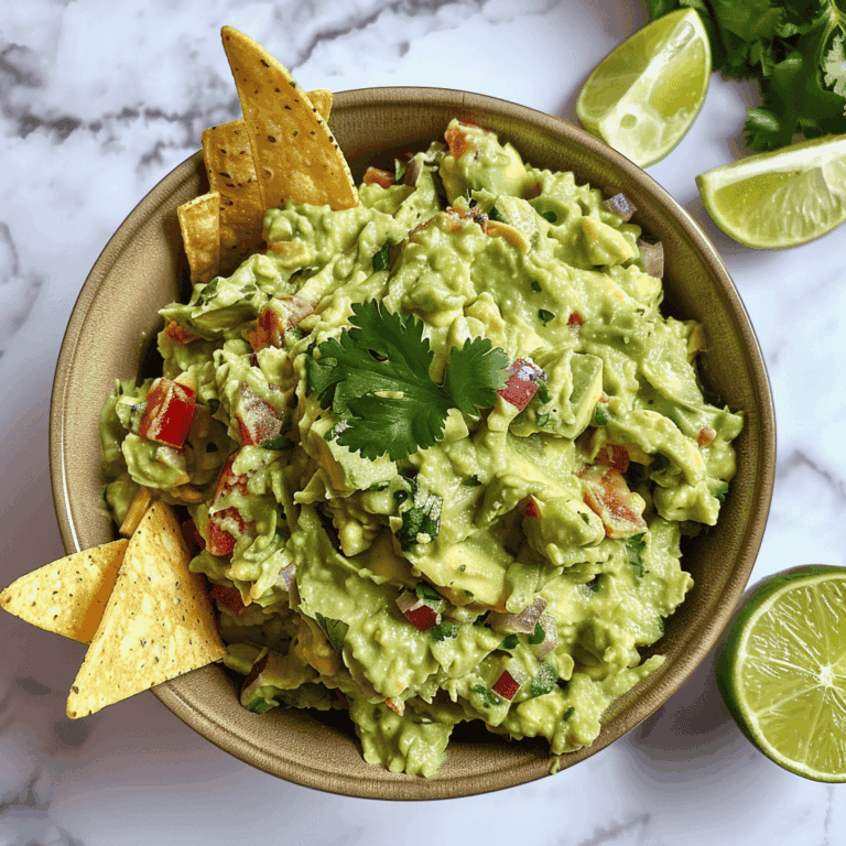 Recette Guacamole Maison Facile : 5 Min Pour un Apéro Healthy