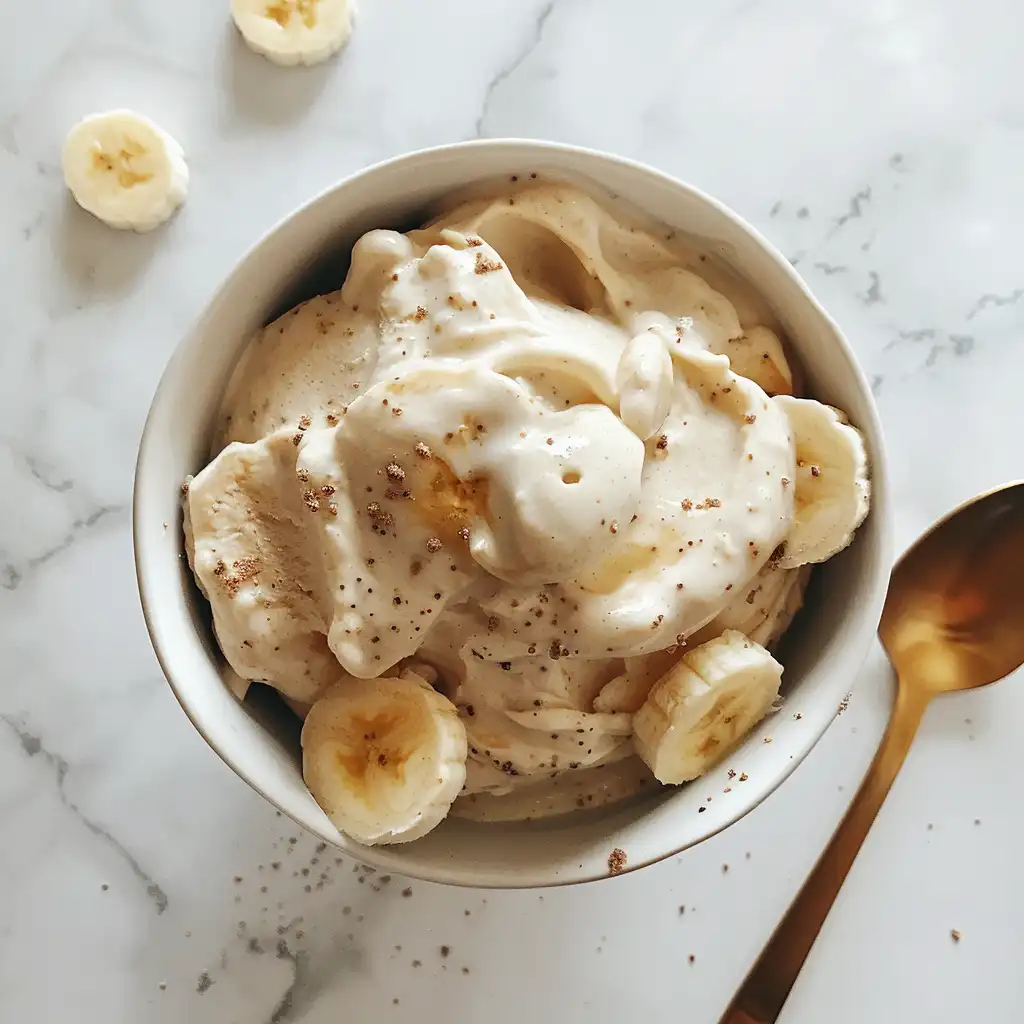 Nice cream banane coco – Express, vegan et crémeuse (5 min)