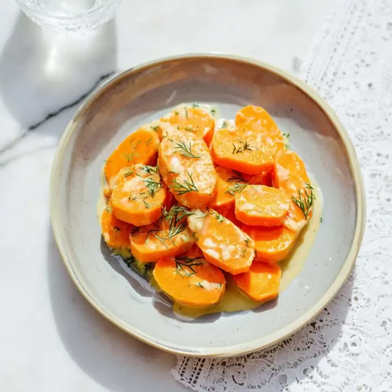 Carottes Vichy à la crème – Fondantes et rapides (25 min)