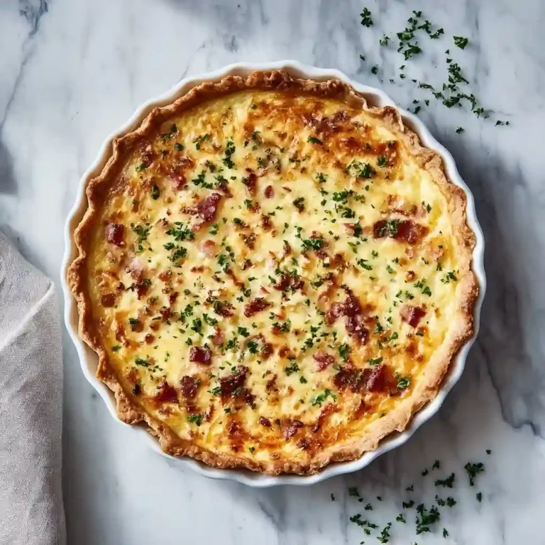 Recette quiche lorraine – Moelleuse, facile et prête en 30 min