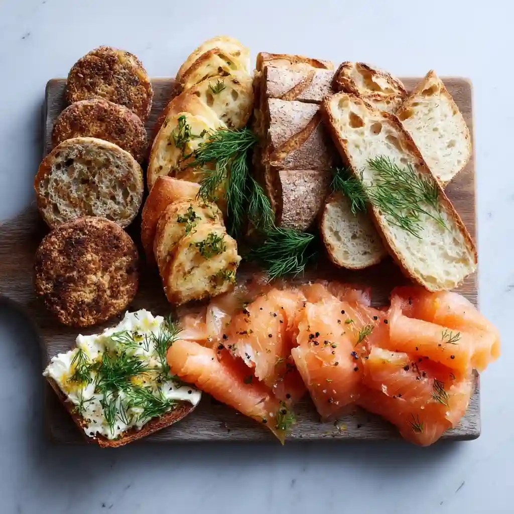 Quel pain avec saumon fumé – croquant, sain et parfait pour l’apéro