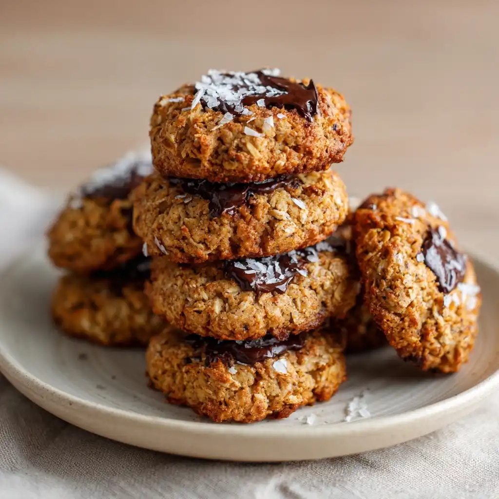 Recette cookies flocons d’avoine healthy – 15 min
