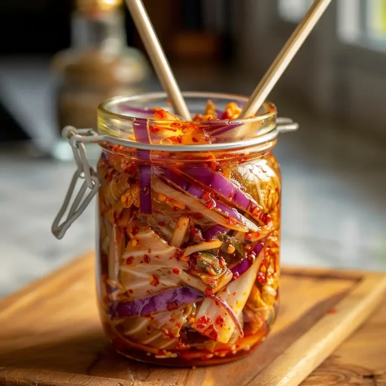 Kimchi maison facile chou chinois : 3 étapes bluffantes et saines
